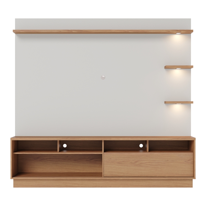 Estante Home para TV até 70 Polegadas 2m 1 Porta 3 Pra | Schumann