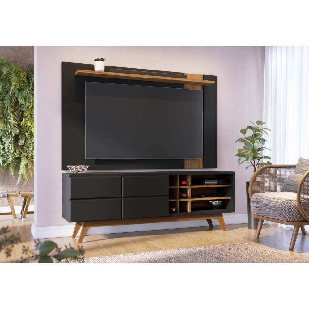 Rack Noronha com Painel Leme para TV até 60 Polegadas | Schumann