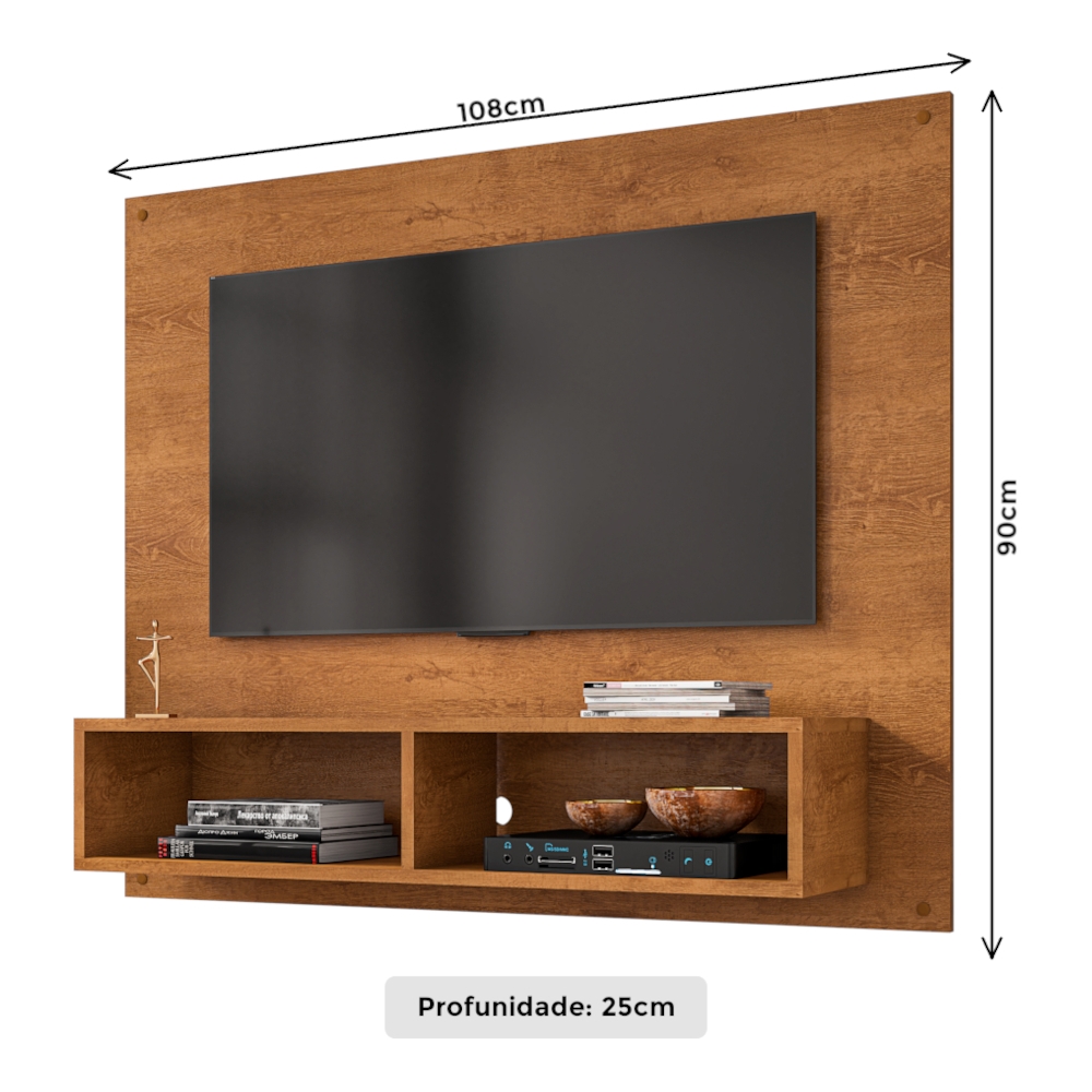 Painel para TV até 43 Polegadas 1,08m Bechara Viena | Schumann