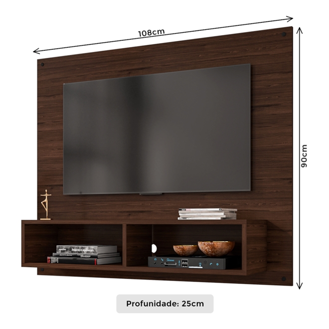 Painel para TV até 43 Polegadas 1,08m Bechara Viena Multisom