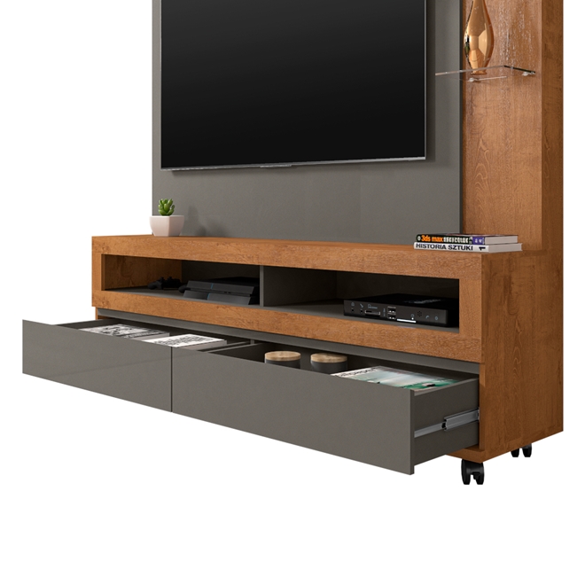 Estante Home para TV 65 Polegadas 1,6m 3 Prateleiras B | Schumann