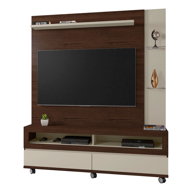 Estante Home para TV 65 Polegadas 1,6m 3 Prateleiras B | Schumann