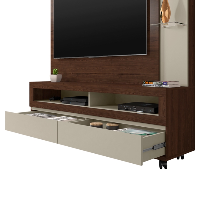 Estante Home para TV 65 Polegadas 1,6m 3 Prateleiras B | Schumann