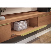 Painel para TV até 70 Polegadas 2,2m com LED HB Móveis | Schumann