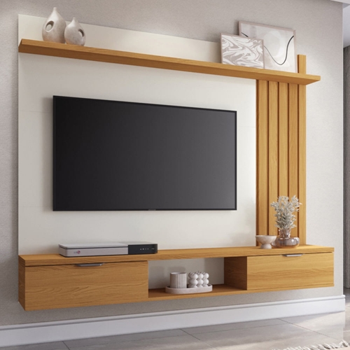 Painel para TV até 55 Polegadas 1,60m HB Móveis Lets | Schumann