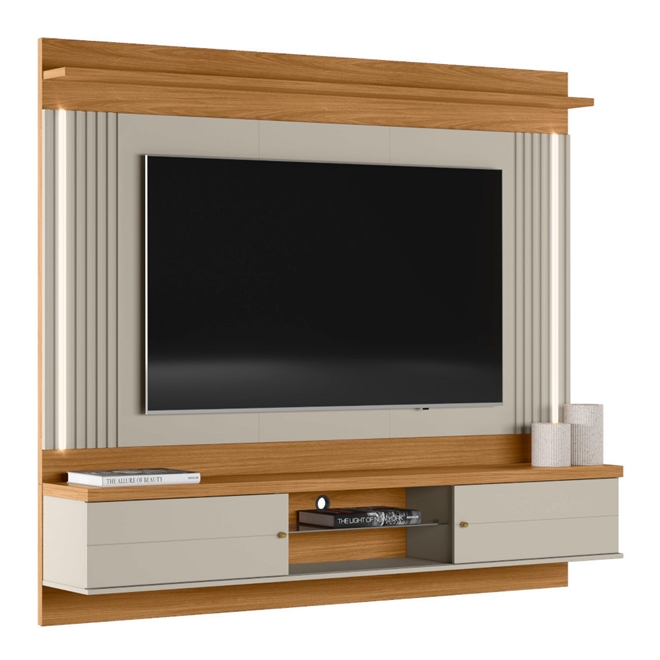 Painel para TV até 70 Polegadas 2m com LED Linea Brasi | Schumann