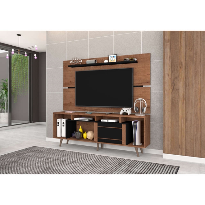 Rack com Painel para TV até 65 polegadas Atualle Roma | Schumann