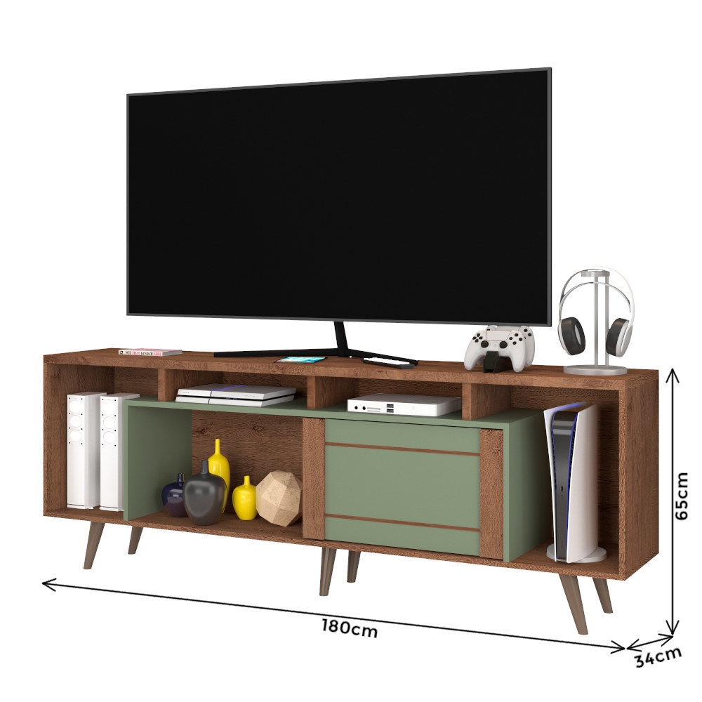 Rack para TV até 75 Polegadas 1,8m Atualle Roma | Schumann