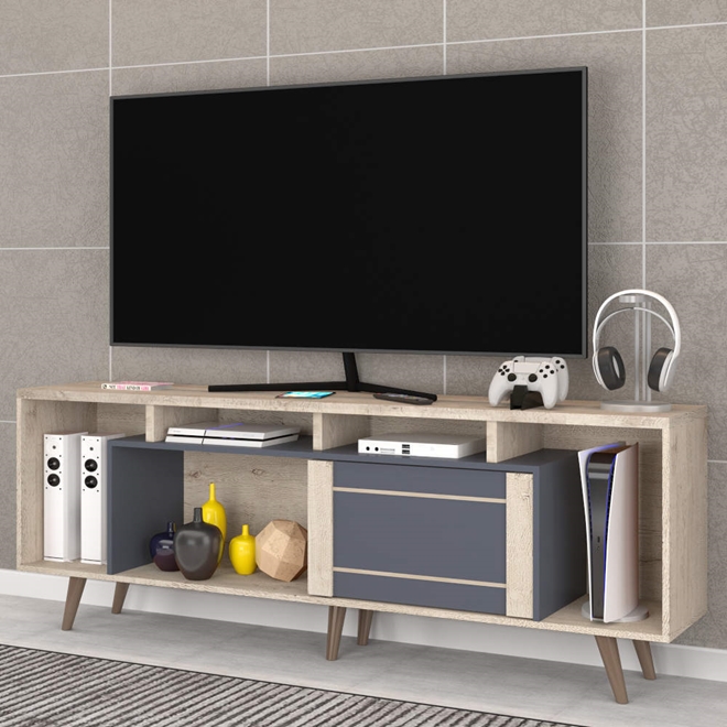 Rack para TV até 75 Polegadas 1,8m Atualle Roma Multisom