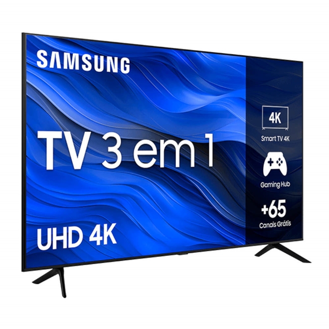 Smart TV 4K 65’’ Samsung LED UHD 65CU7700 2023 Bluetoo | Schumann