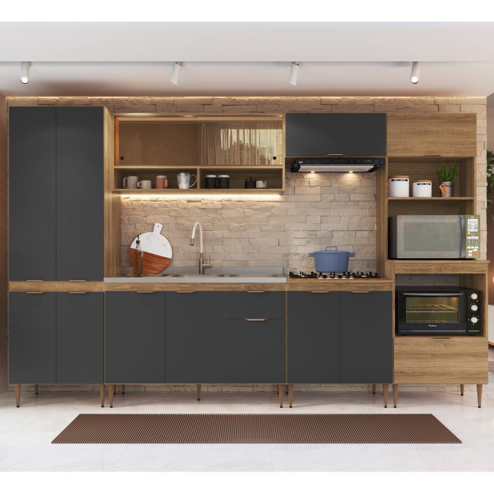 Cozinha Completa 14 Portas 1 Gaveta Delmarco Veneza | Schumann