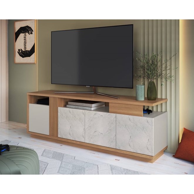 Rack para TV ate 70 Polegadas 1,80m Delmarco RA110 | Schumann