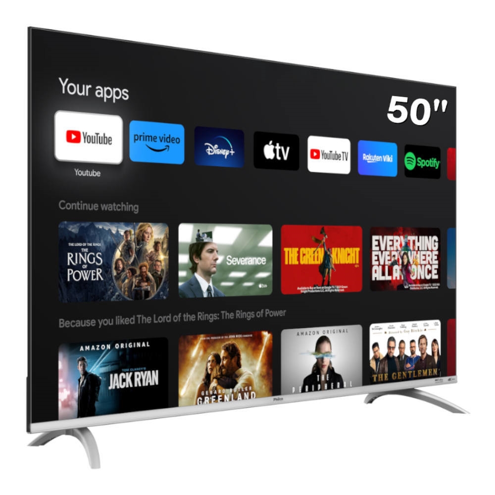 Smart TV 50” Philco PTV50G2SGTSSBL Google TV 4K LED | Schumann
