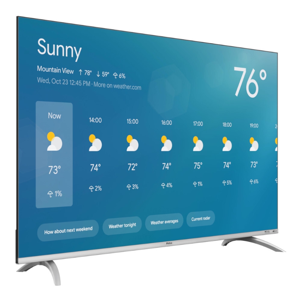 Smart TV 50” Philco PTV50G2SGTSSBL Google TV 4K LED | Schumann