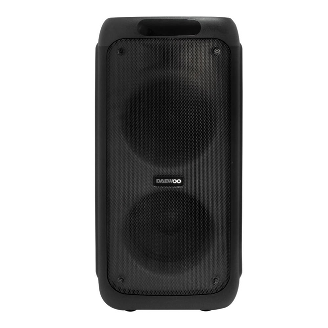 Caixa de Som Daewoo Partybox DW 2000W Preto - Bivolt Multisom