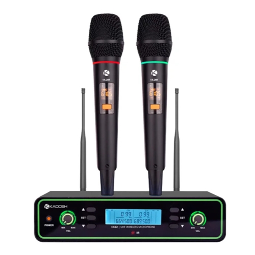 Microfone de Mão Kadosh K422M Dinâmico Cardióide Preto | Schumann