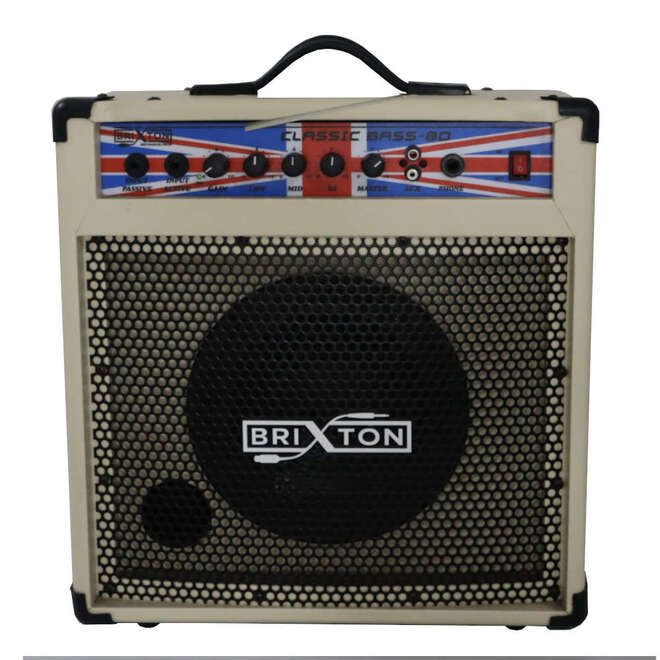 Amplificador Baixo Brixton Classic Bass 80 30W RMS Cr | Schumann