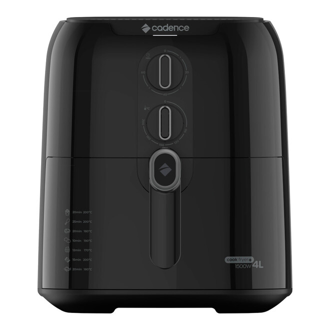 Fritadeira Air Fryer Cadence Cook Fryer FRT580 1500W Multisom